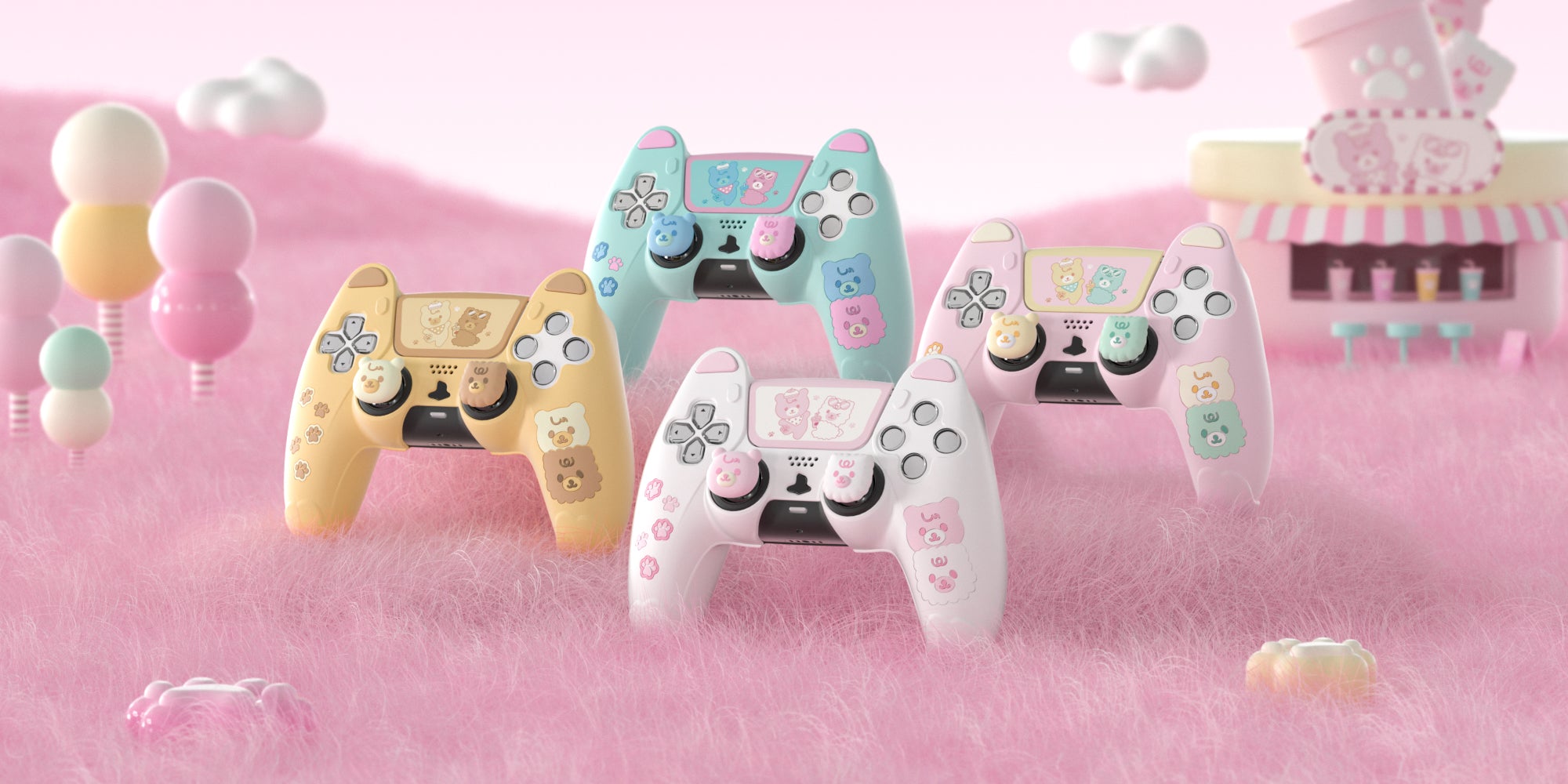 PlayVital Gaming Accessories For PS5, Xbox, PS4, Switch