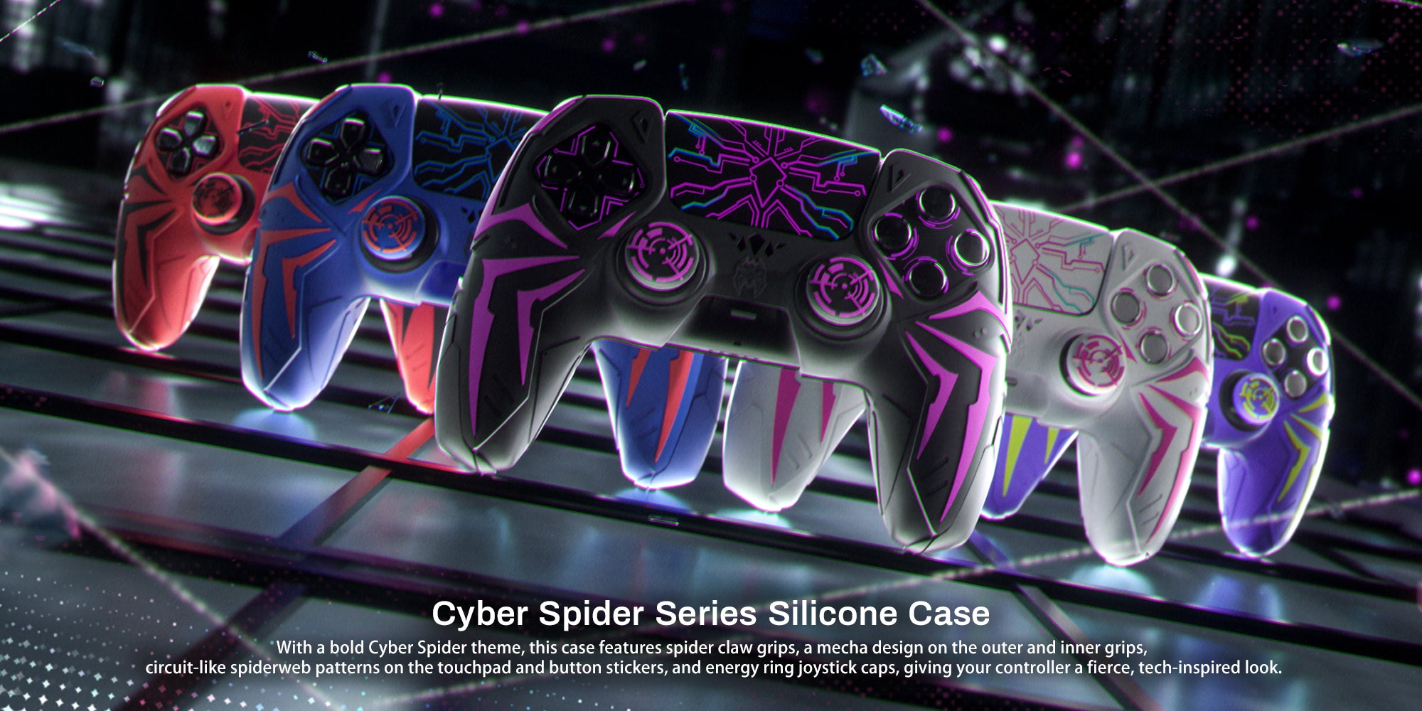 PlayVital Gaming Accessories For PS5, Xbox, PS4, Switch