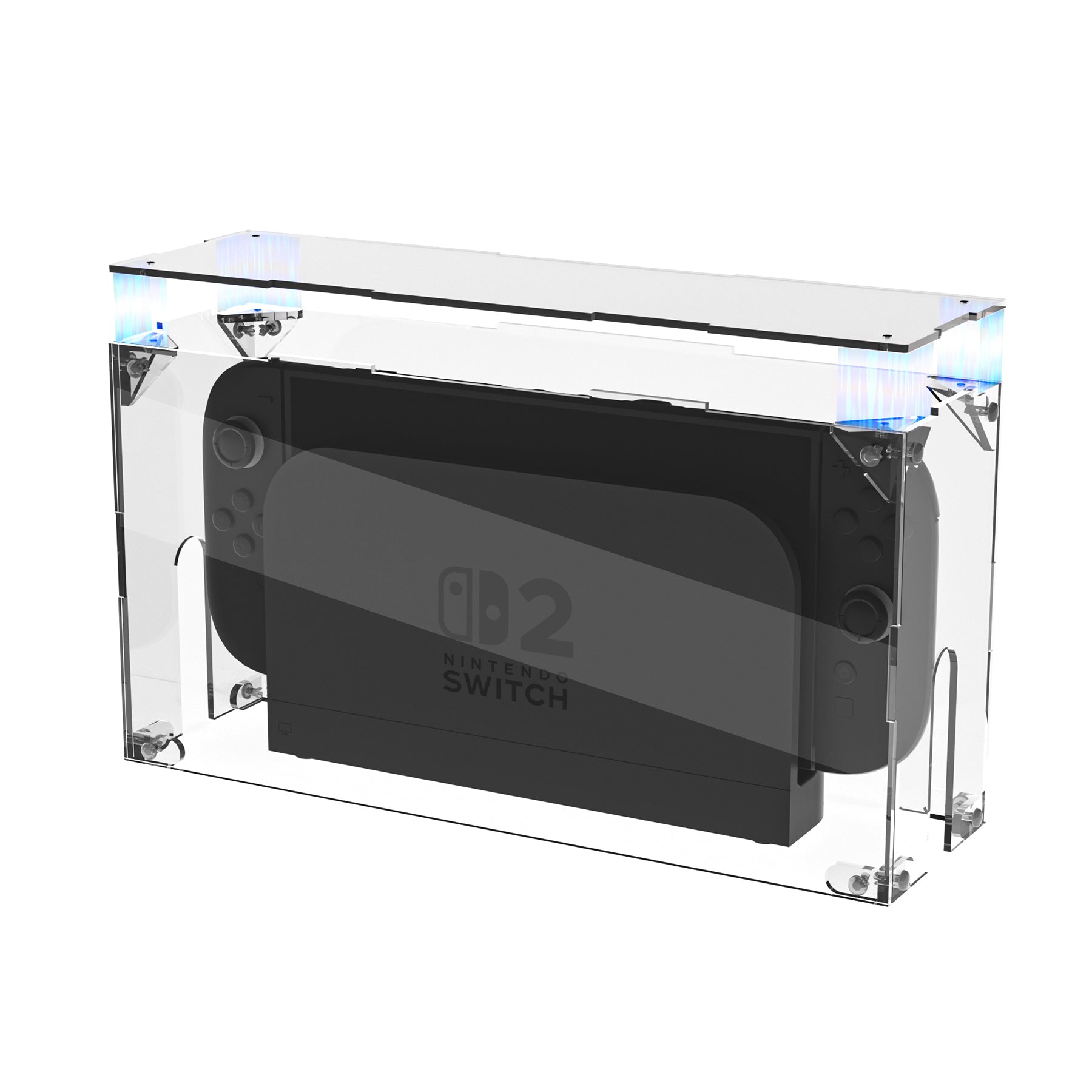 PlayVital Acrylic Dust Cover for Nintendo Switch 2 Console & Charging