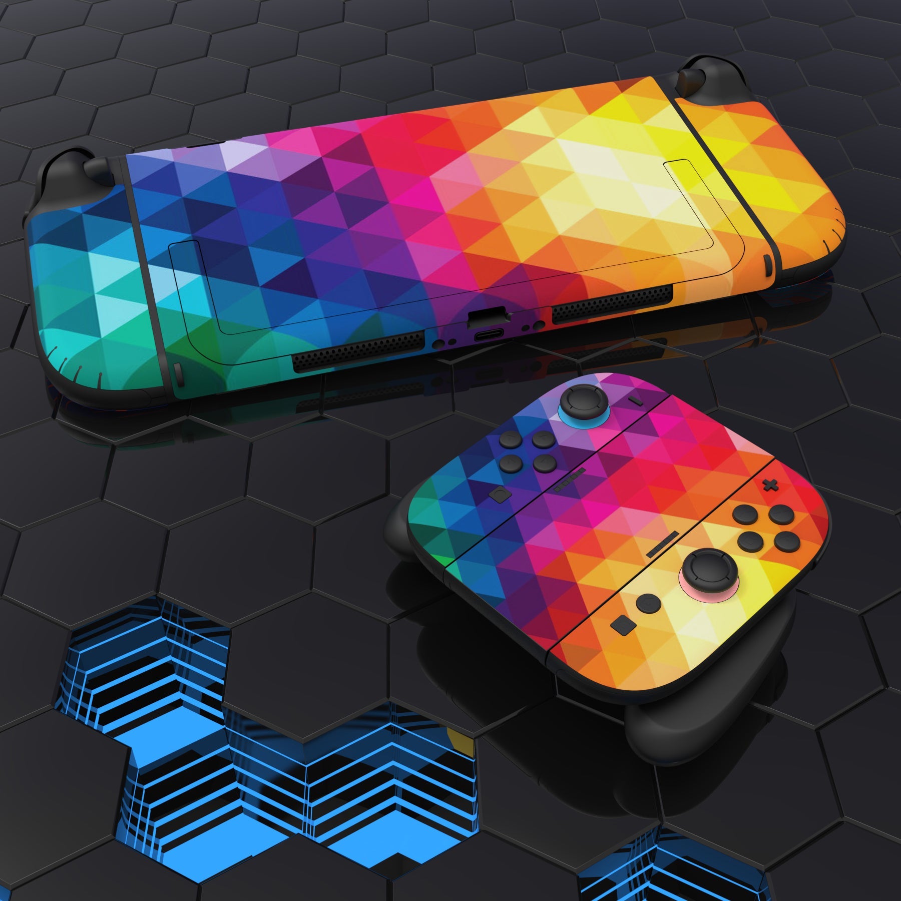PlayVital Custom Full Set Protective Skin Decal for Nintendo Switch 2