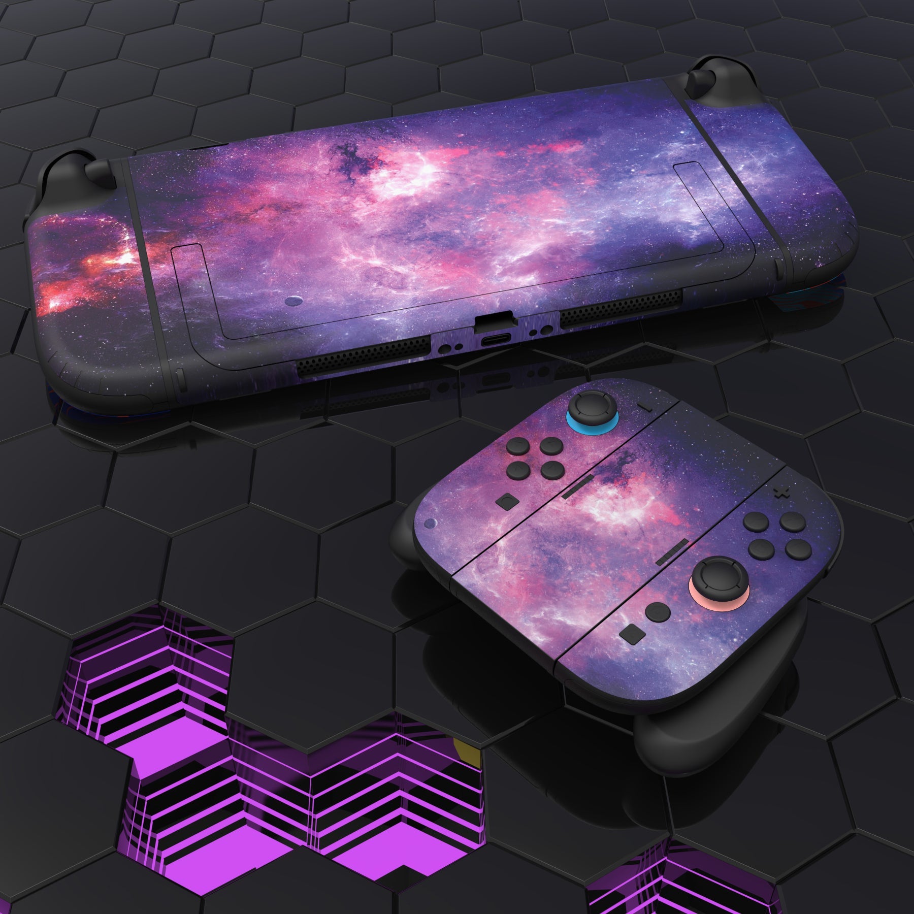 PlayVital Custom Full Set Protective Skin Decal for Nintendo Switch 2