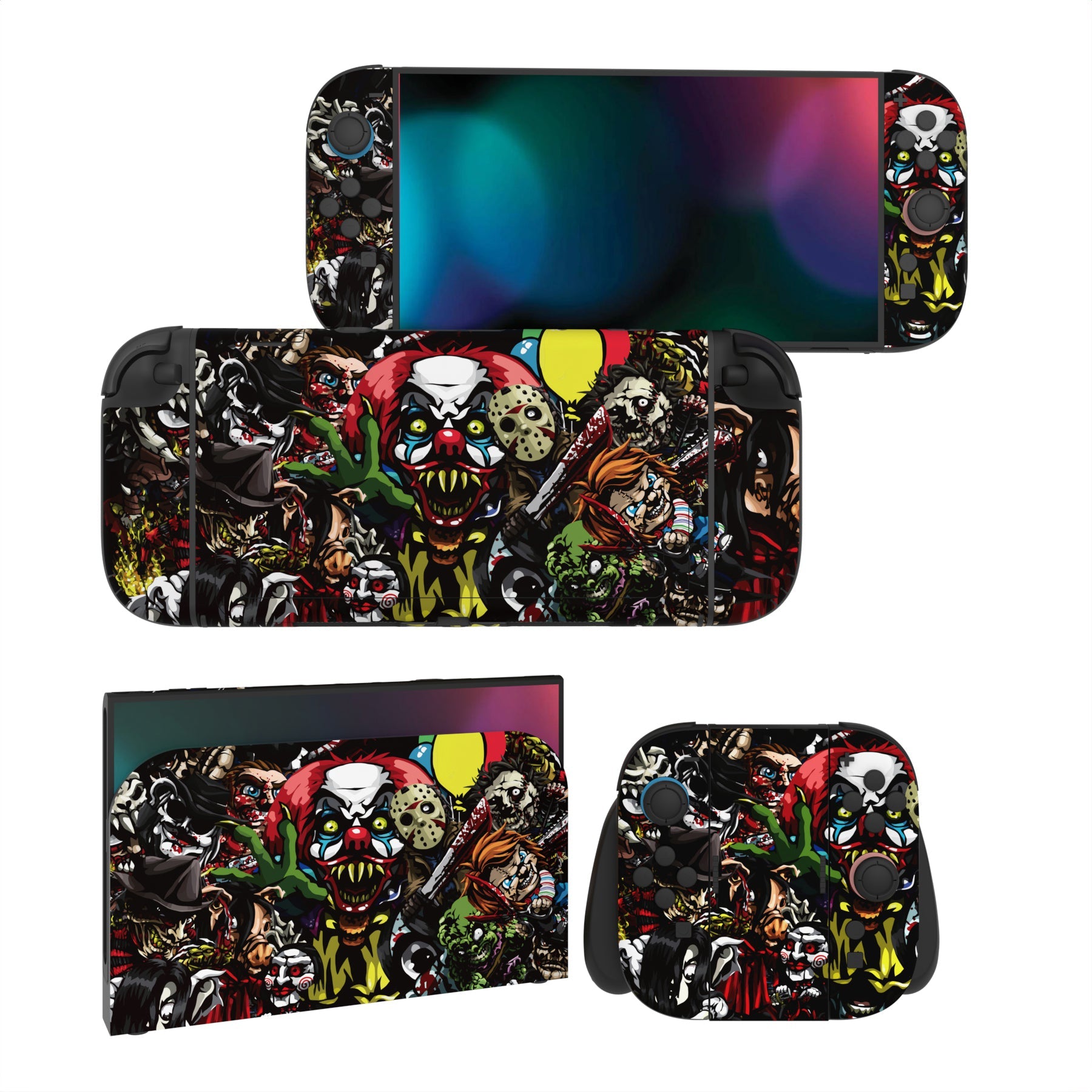 PlayVital Custom Full Set Protective Skin Decal for Nintendo Switch 2