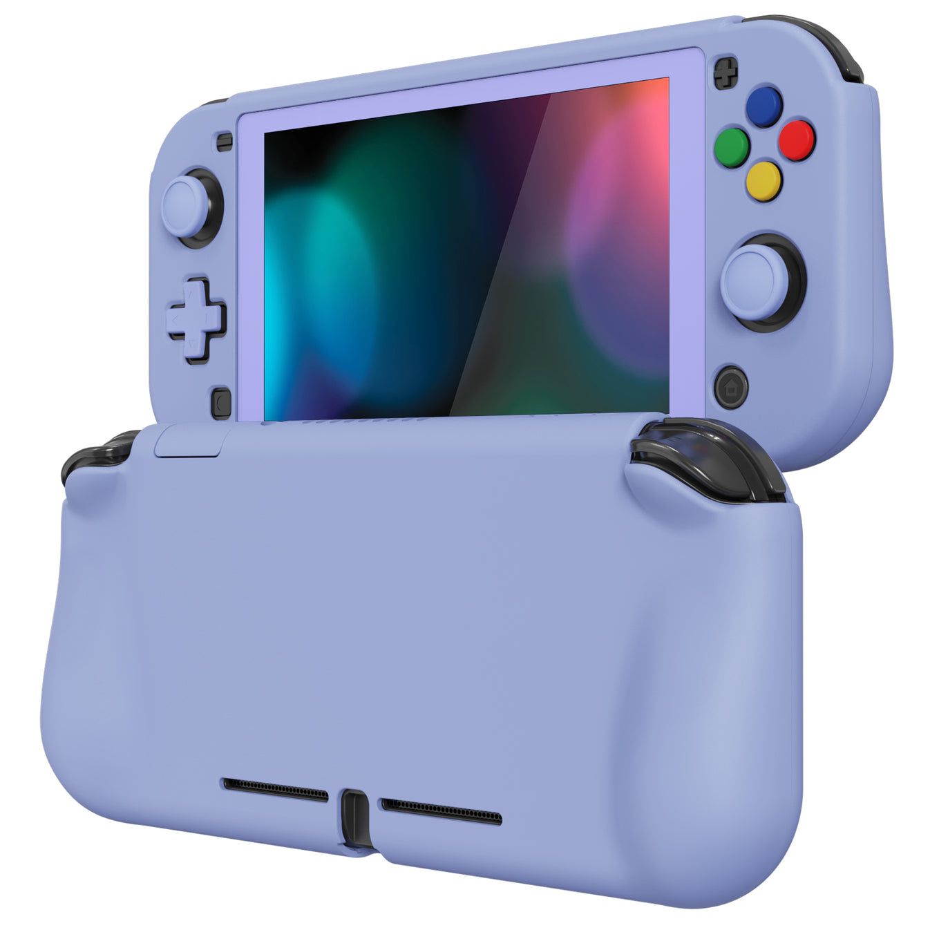 PlayVital Nintendo Switch Lite Protective Case - ZealProtect - Light Violet